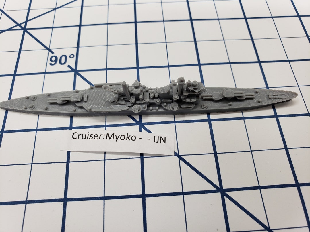 Cruiser - Myoko - IJN - Wargaming - Naval Miniature - Tabletop Games ...