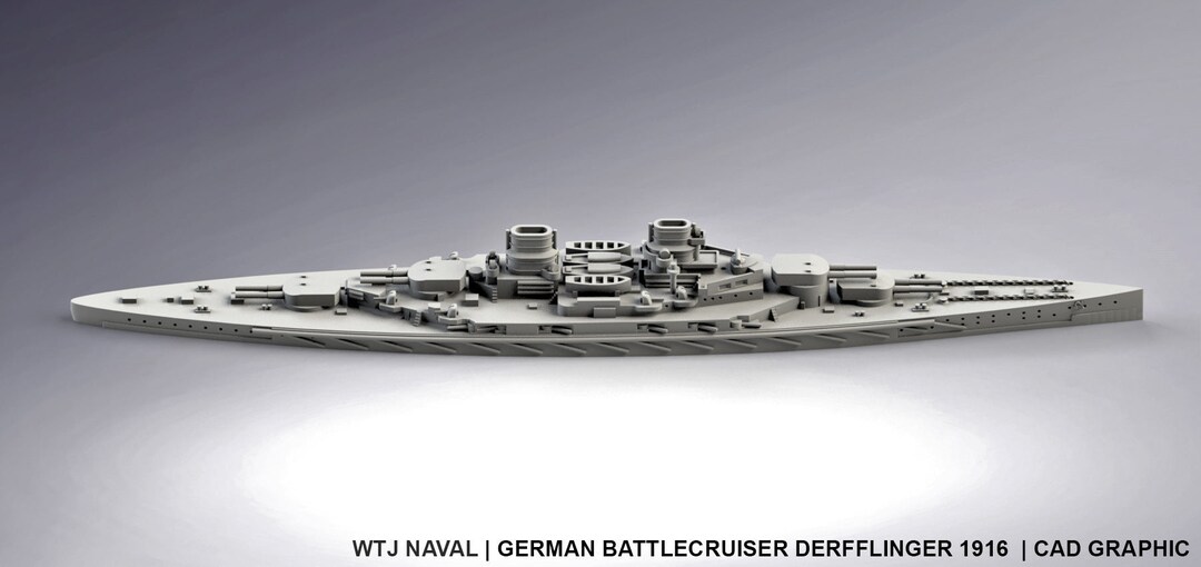 Derfflinger 1916 - German Navy - Pre Dreadnought Era - Wargaming ...