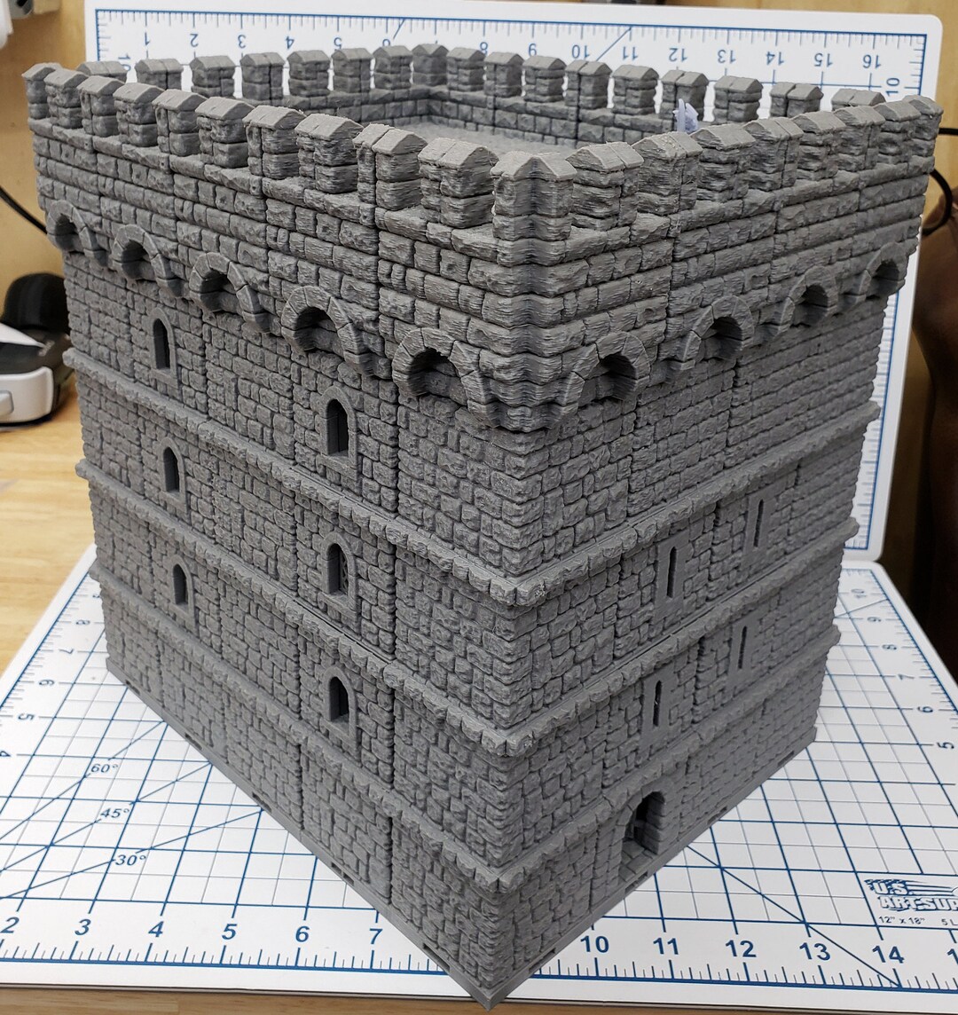 Castle Keep - Dragonlock - DND - Pathfinder - RPG - Dungeon & Dragons ...