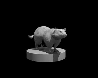 Dnd Badger Miniature - Etsy