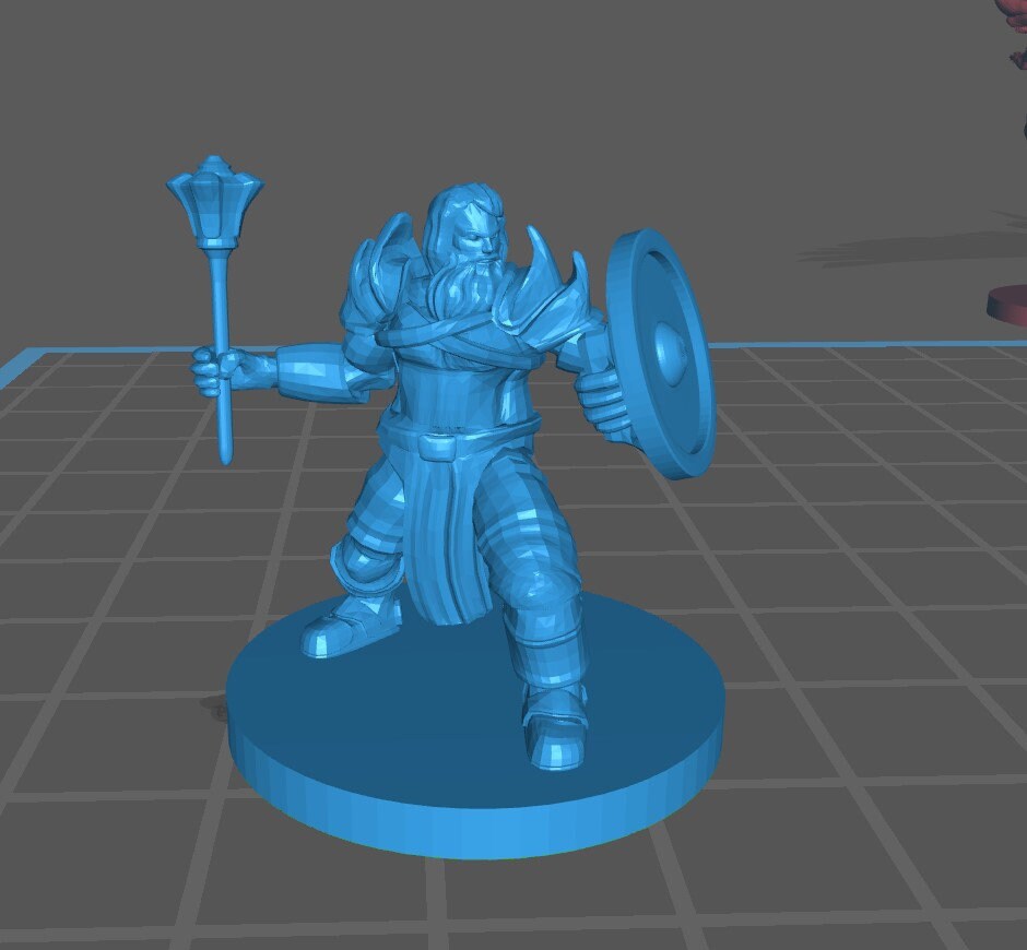 Human Cleric Minis Pack 1 - DND - Pathfinder - Dungeons & Dragons - RPG ...