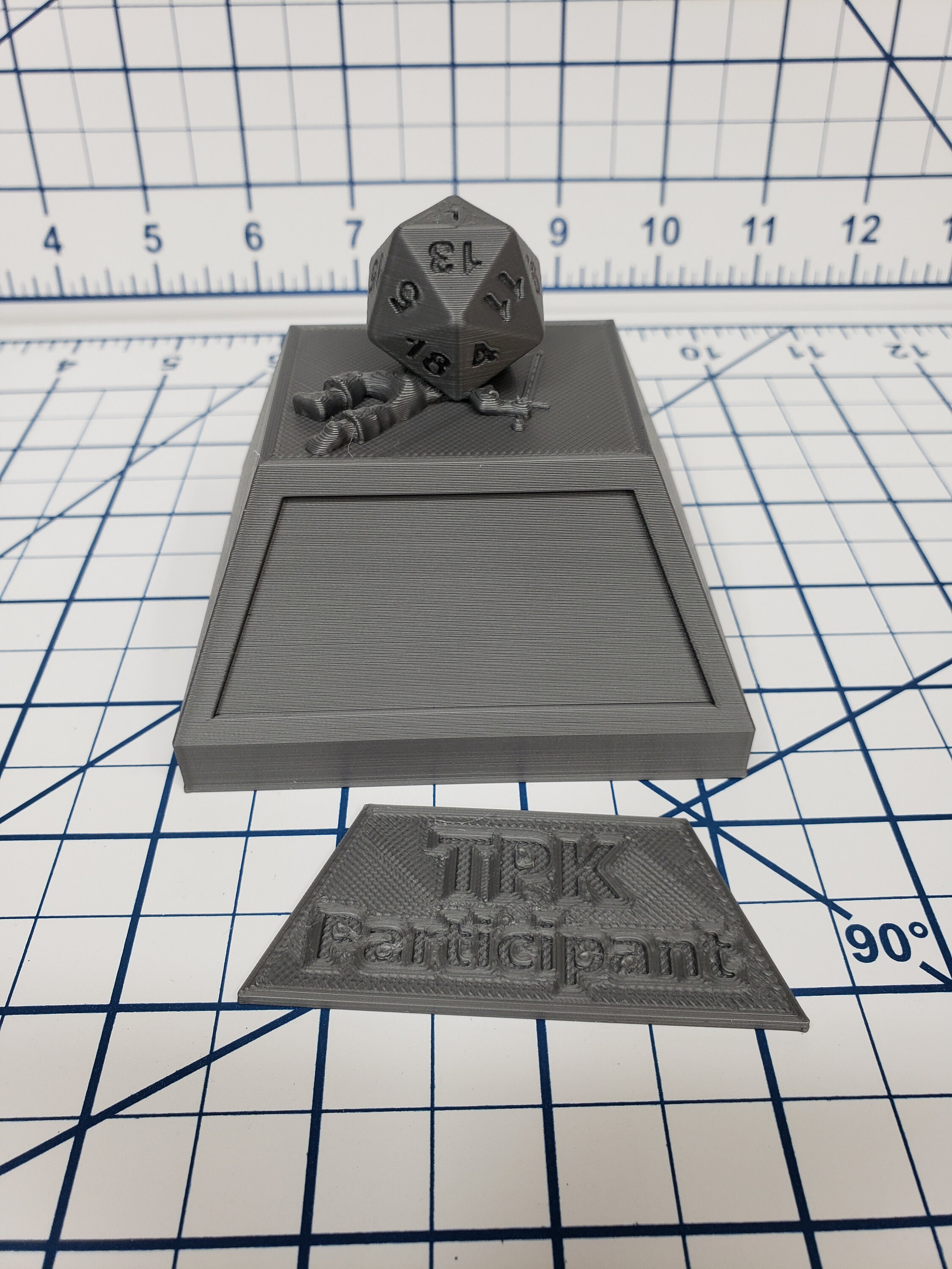 TPK Trophy Hero's Hoard DND Pathfinder Dungeons & | Etsy