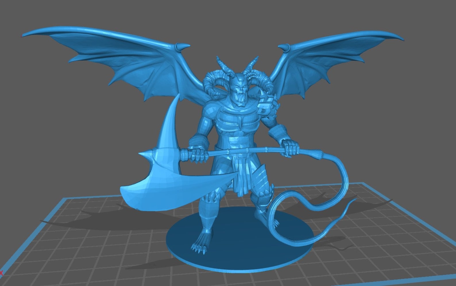 Demon Balor / Belaphoss Mini DND Pathfinder Dungeons & - Etsy