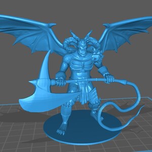 Demon Balor / Belaphoss Mini - DND - Pathfinder - Dungeons & Dragons ...