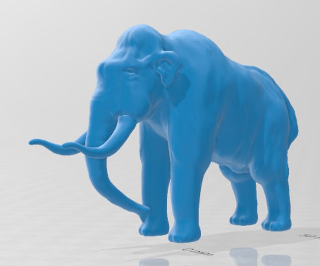 Mammoth Mini - DND - Pathfinder - Dungeons & Dragons - RPG - Tabletop ...