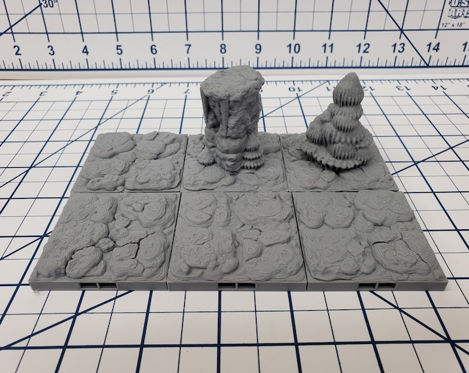 Sewer Tiles Dragonlock DND Pathfinder RPG Dungeon & - Etsy