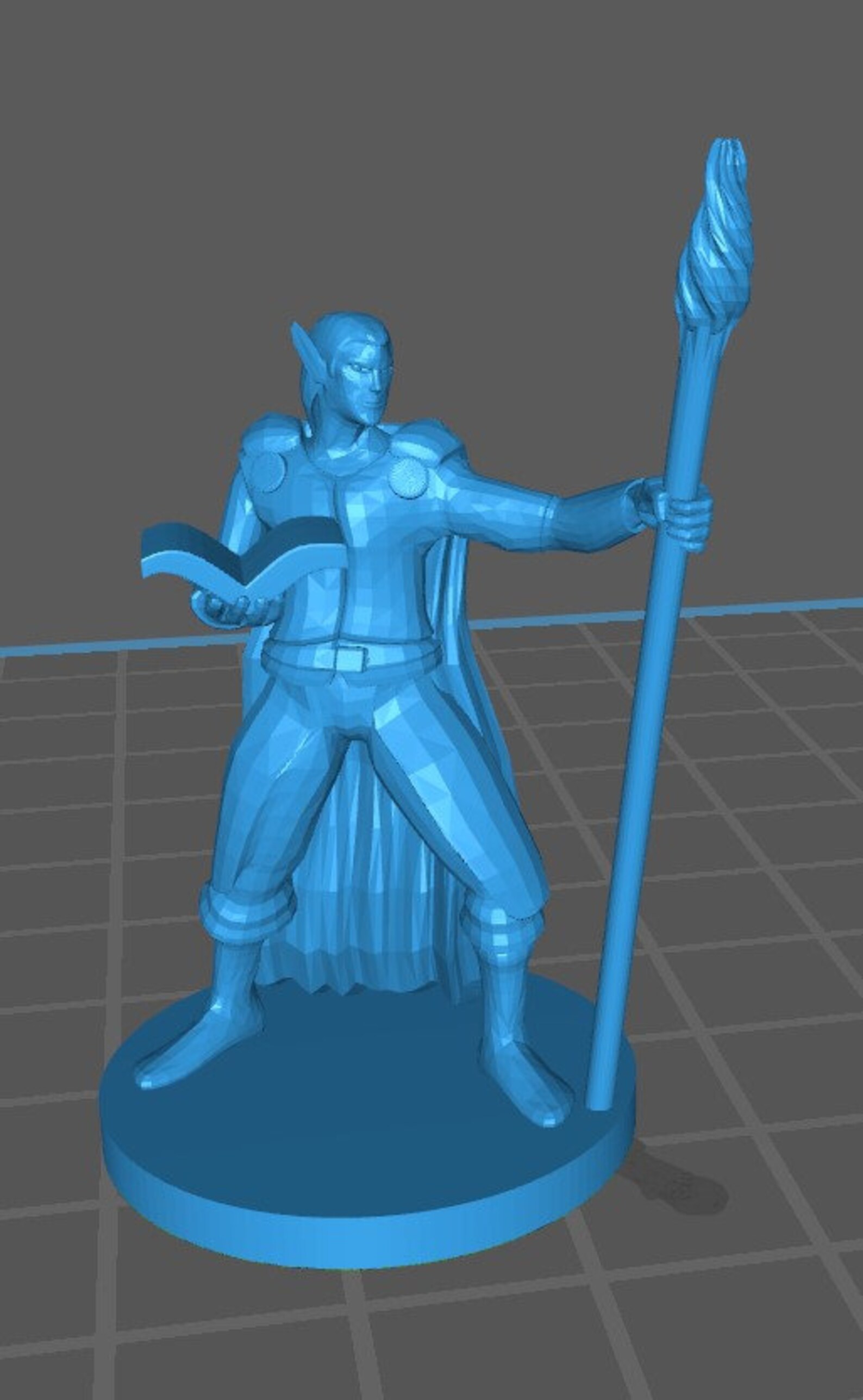 Elf Wizard Mini DND Pathfinder Dungeons & Dragons RPG - Etsy