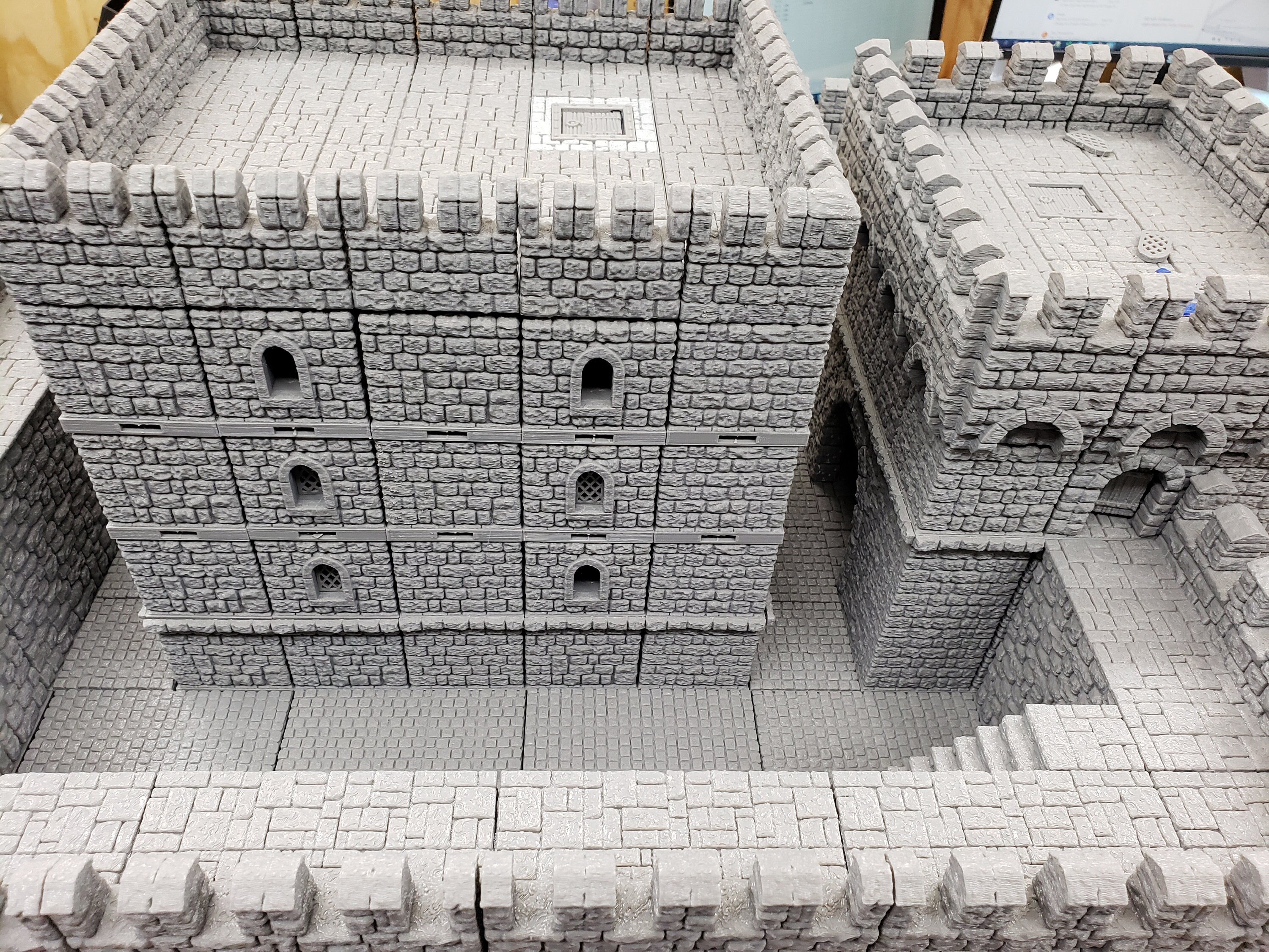 Massive Castle Fortress - Dragonlock - DND - Pathfinder - RPG - Dungeon ...