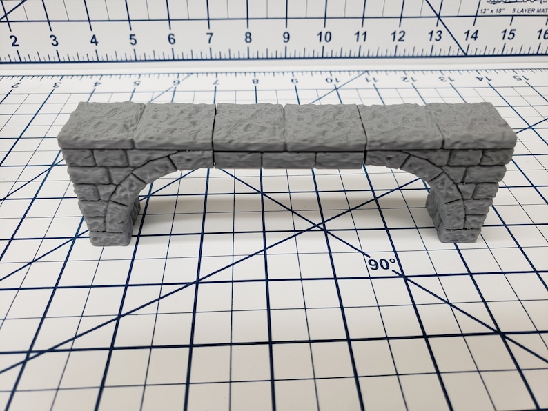 Dungeon Stone Free Standing Bridges Fat Dragon Games DND - Etsy