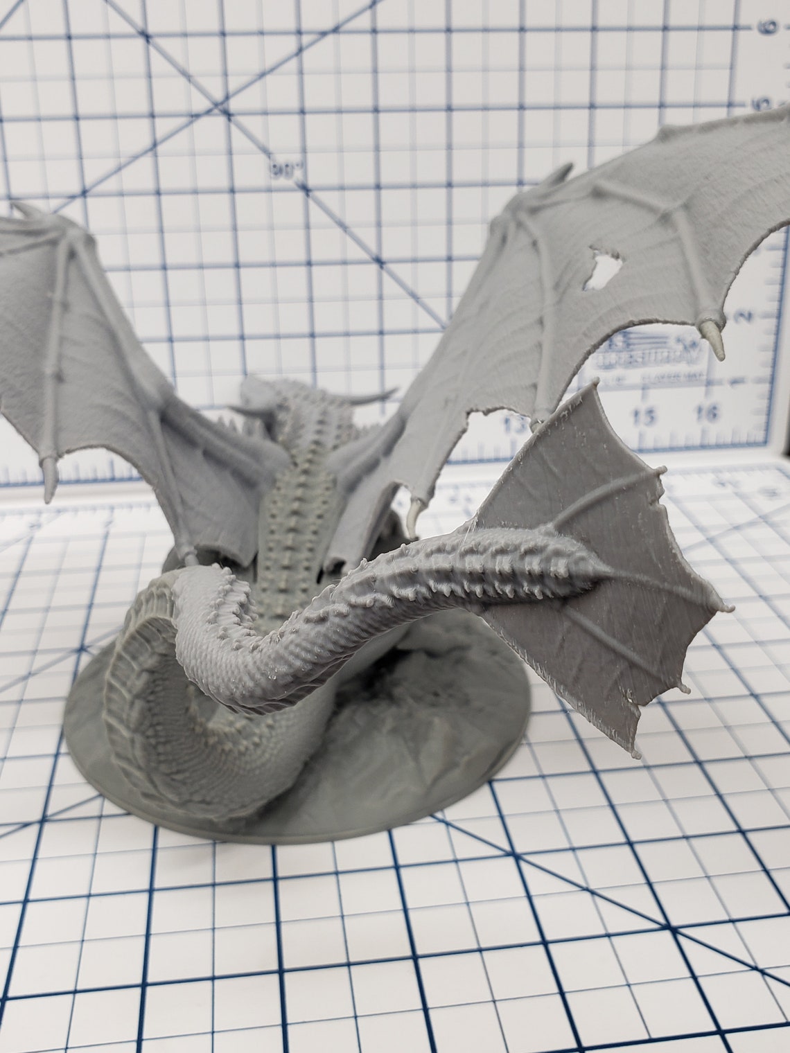 Great Dragon Miniature - DND - Pathfinder - RPG - Dungeon & Dragons ...