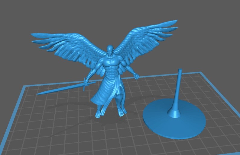 Planetar Mini - DND - Pathfinder - Dungeons & Dragons - RPG - Tabletop ...