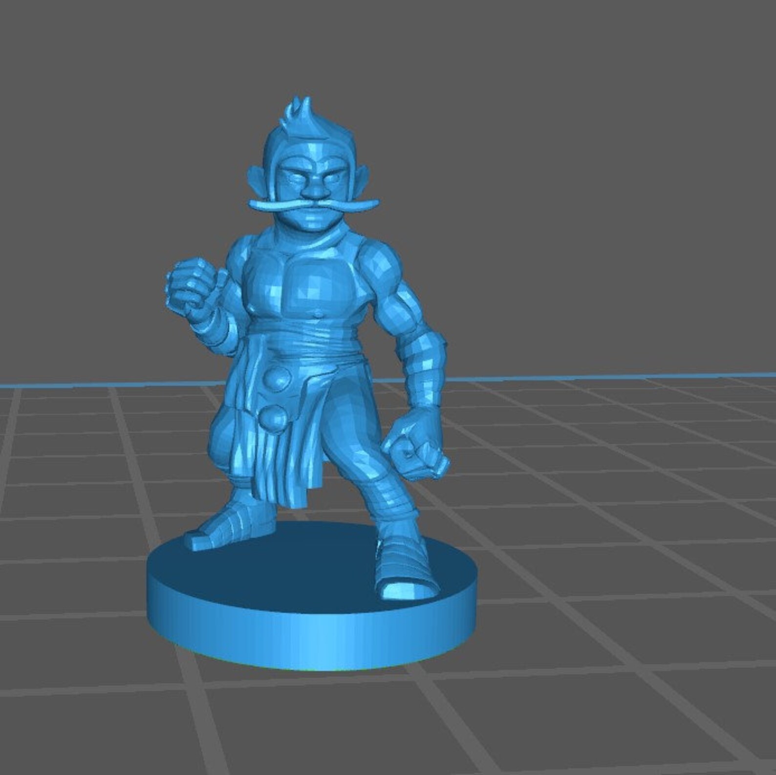 Gnome Monk Mini - DND - Pathfinder - Dungeons & Dragons - RPG ...