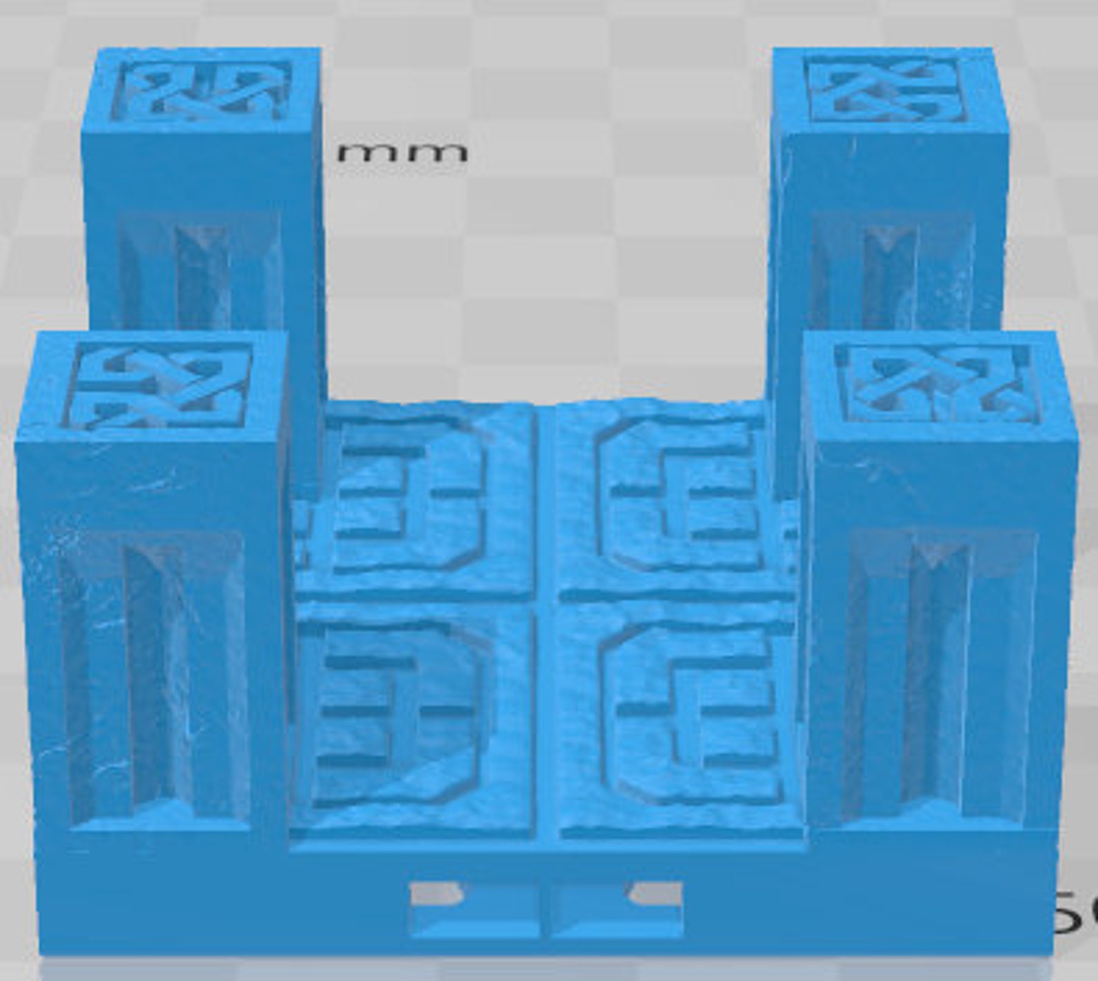 HST 2x2 Tile Set 1 Dwarven Half Sized Kingdom Pathfinder | Etsy