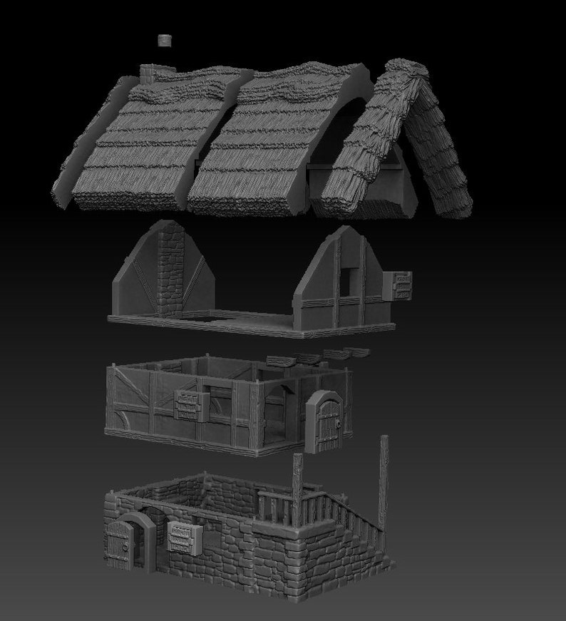 House 1 - DND - Dungeons & Dragons - RPG - Pathfinder - Tabletop ...
