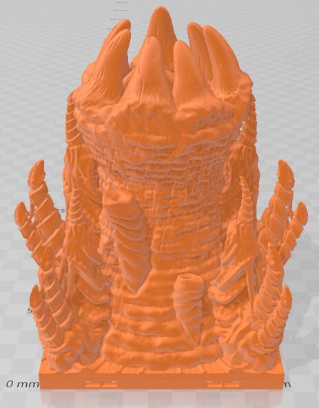 Hive Infestation Pillars and Columns Alien Lair Pathfinder - Etsy