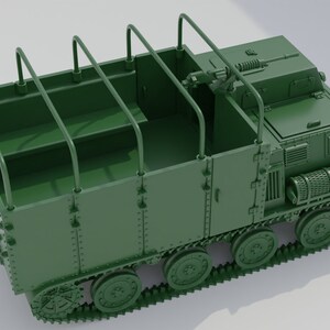 Type 1 Ho-ki APC - Japanese Army - 28mm Scale - Wargame3d - Etsy