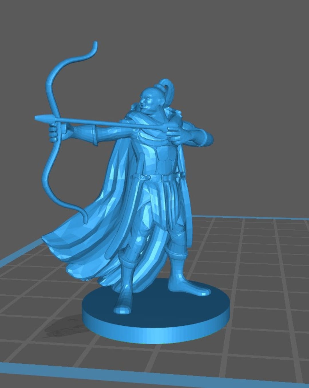 Half Orc Ranger Mini - DND - Pathfinder - Dungeons & Dragons - RPG ...