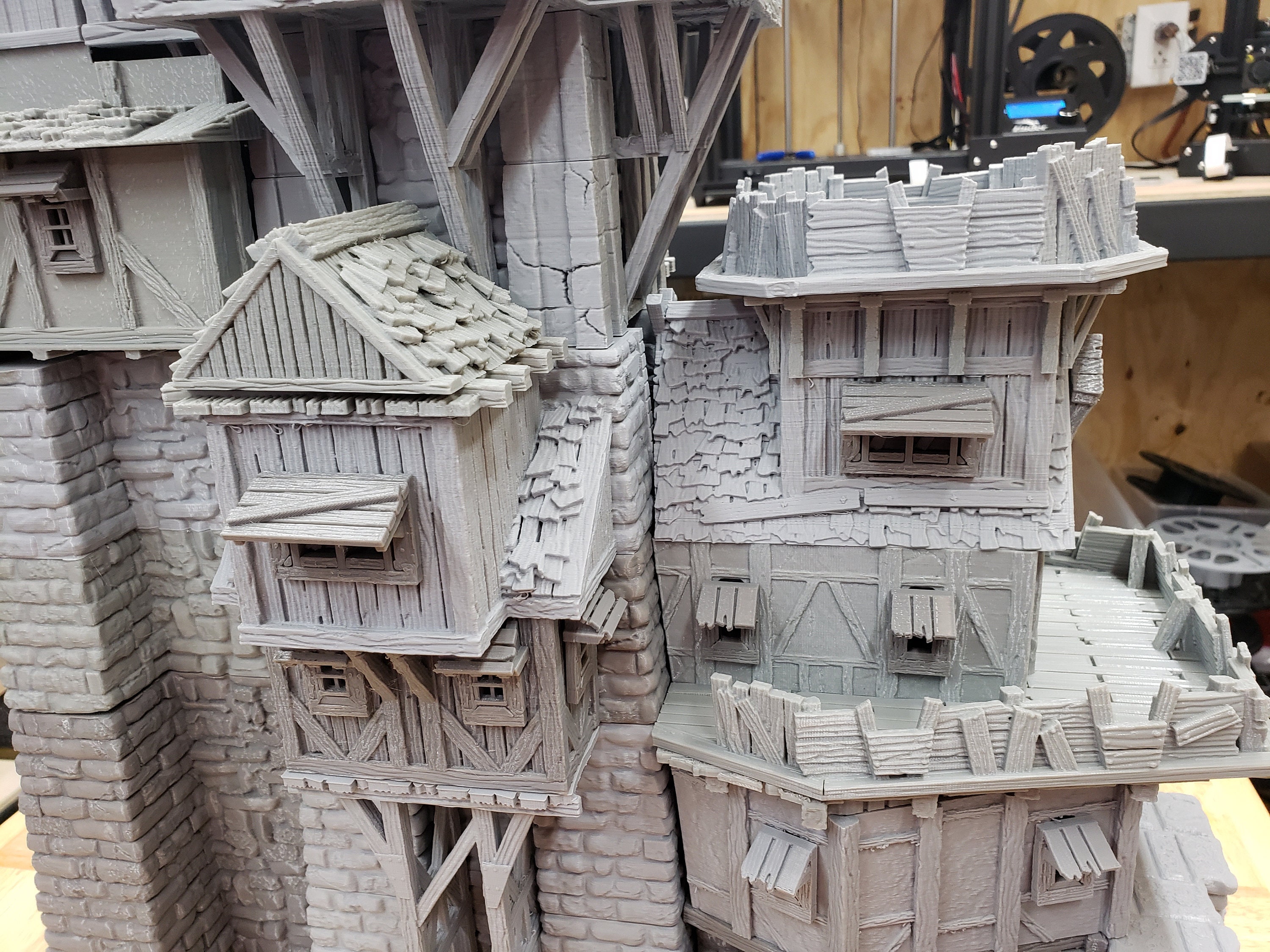 Iron Wheel Trade Guild Tower DND Pathfinder Dungeons & | Etsy