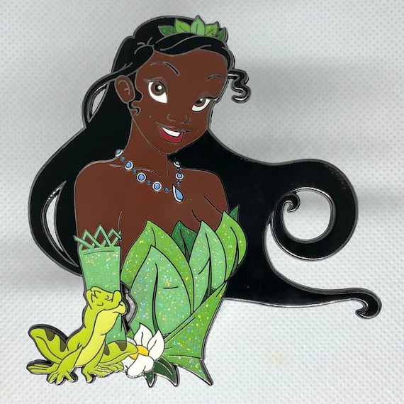 Disney Fantasy Pin Princess Windswept Tiana FLAWED Pin - Etsy