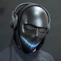 Self-design Glowing Cyberpunk Mask, Futuristic Mask With Lights ...