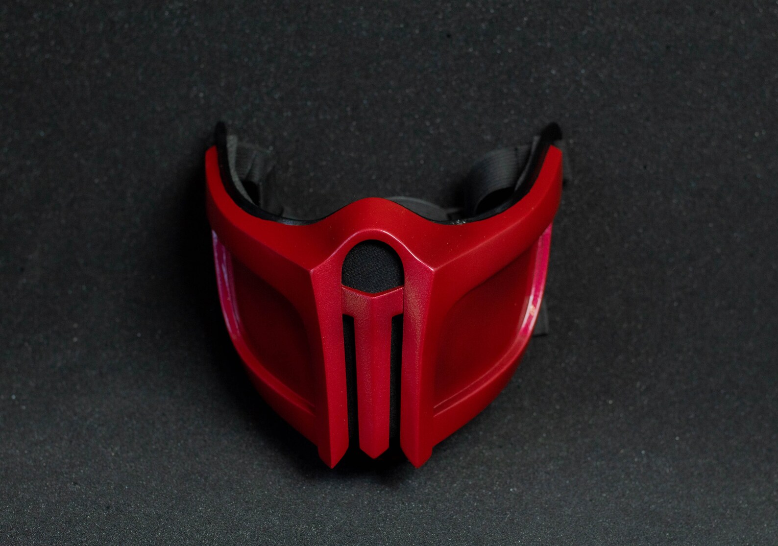 Scorpion Mask MK11 Crimson Scorpion Mortal Kombat 4 for | Etsy