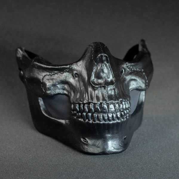 Half Skull Mask - Etsy