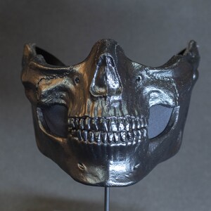 Skull Mask Black Shape - Etsy
