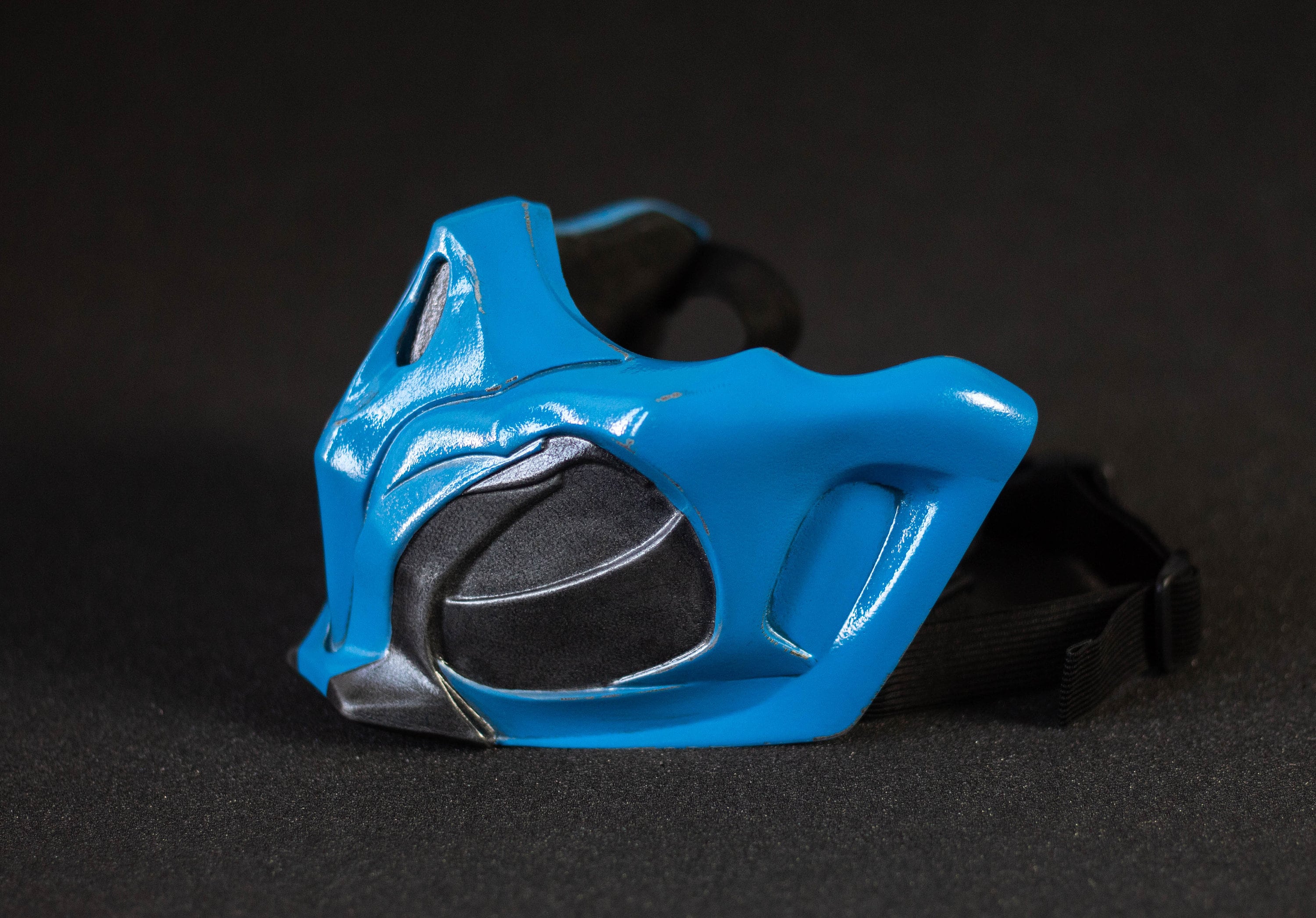 Scorpion mask Sub-Zero from Mortal Kombat 11 Fiery Grandmaster | Etsy