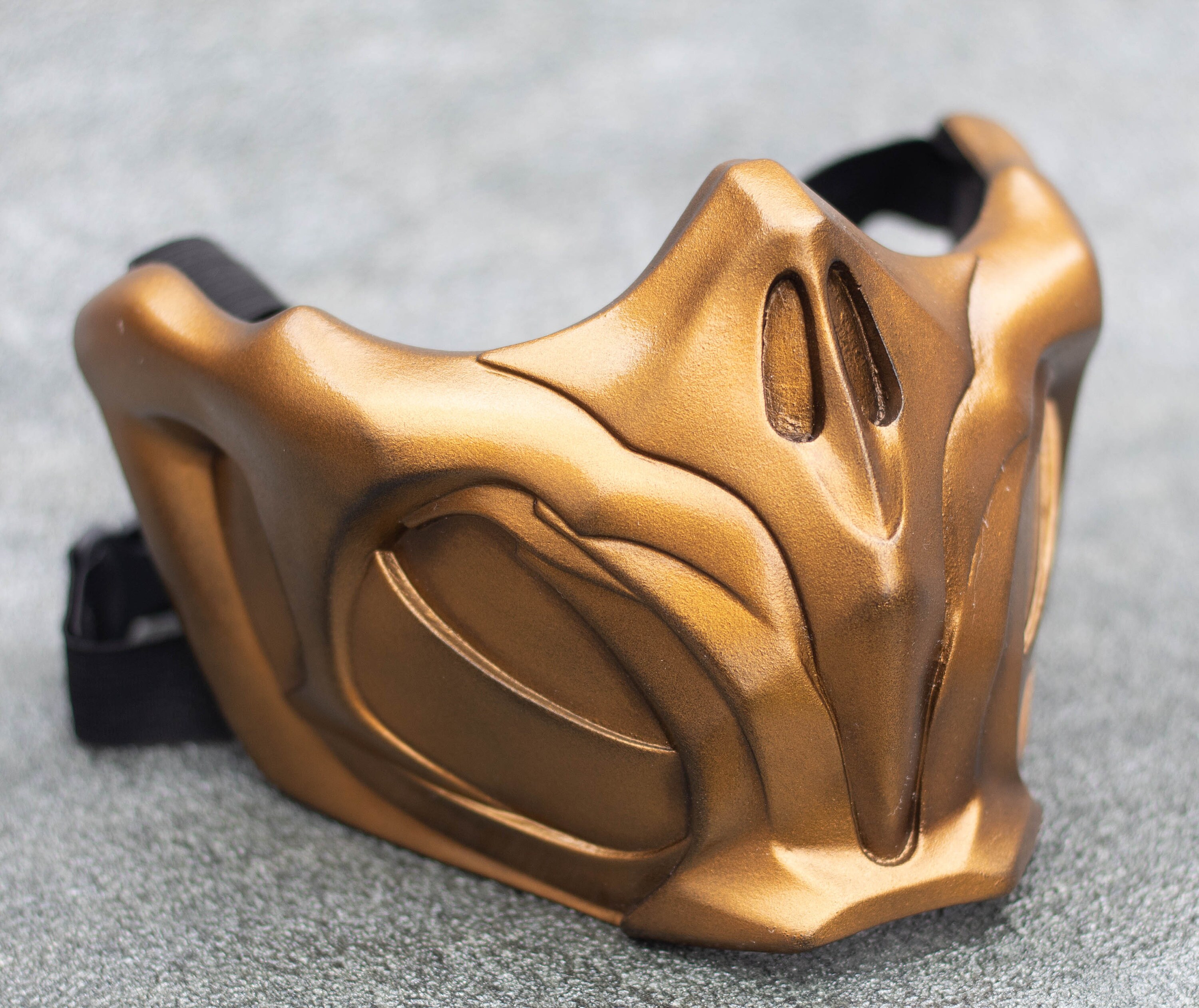 Scorpion mask from mortal kombat 11 Netherrealm Rage | Etsy