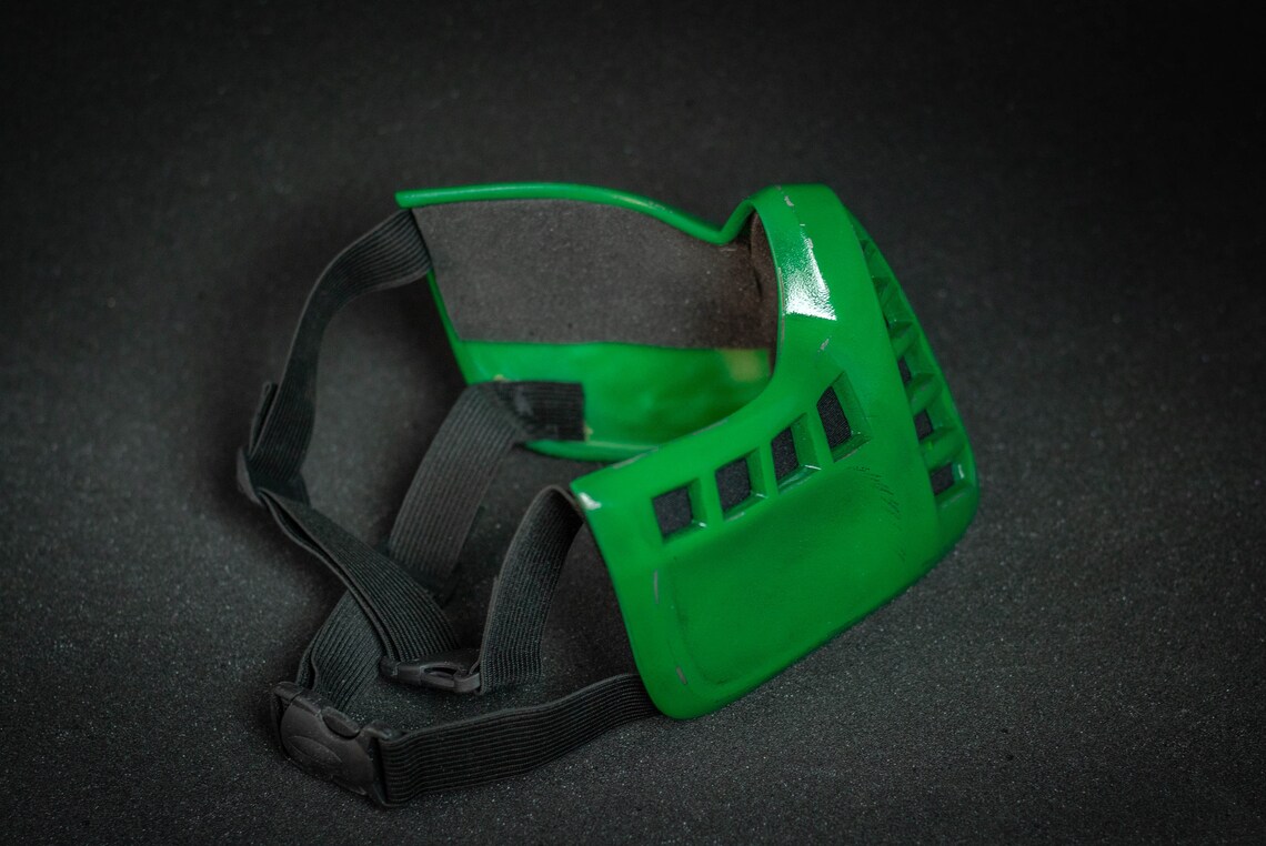 Scorpion mask Reptile style MK11 Classic for cosplay | Etsy