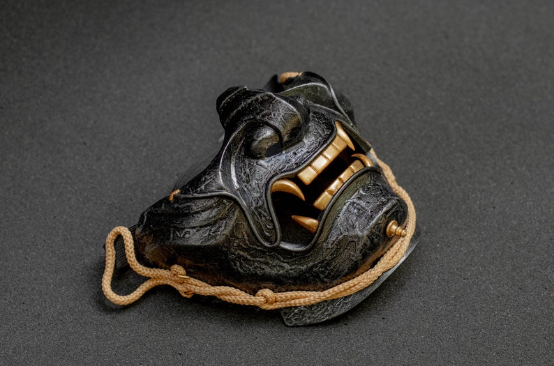Ghost of Tsushima Mask. Demon Menpo Mask - Etsy