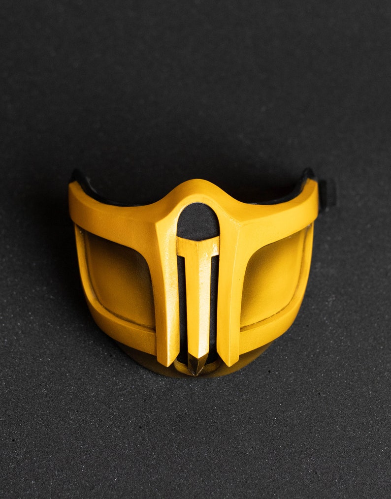 Scorpion Mask MK11 Mortal Kombat 4 for Cosplay | Etsy