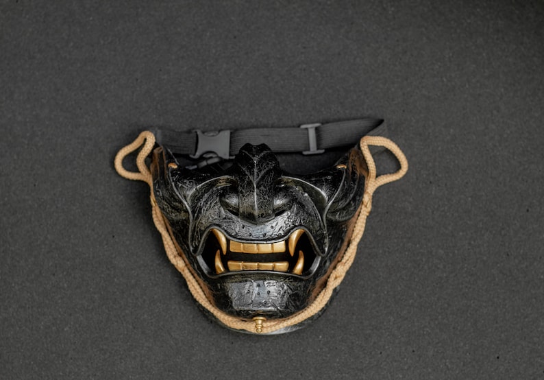 Ghost of Tsushima Mask. Demon Menpo Mask - Etsy