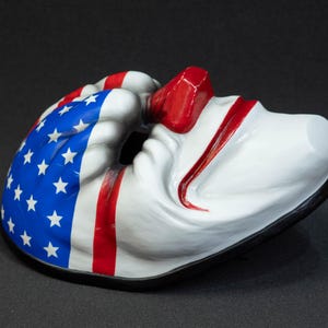 Dallas Mask From Payday2 Replica, Clown Mask, for Gamer and Cosplay ...