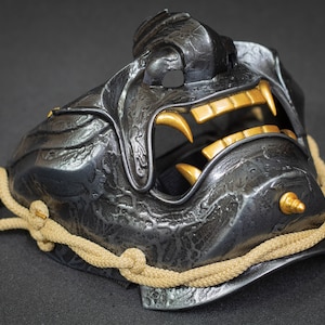Ghost of Tsushima Mask . Menpo Demon Mask - Etsy