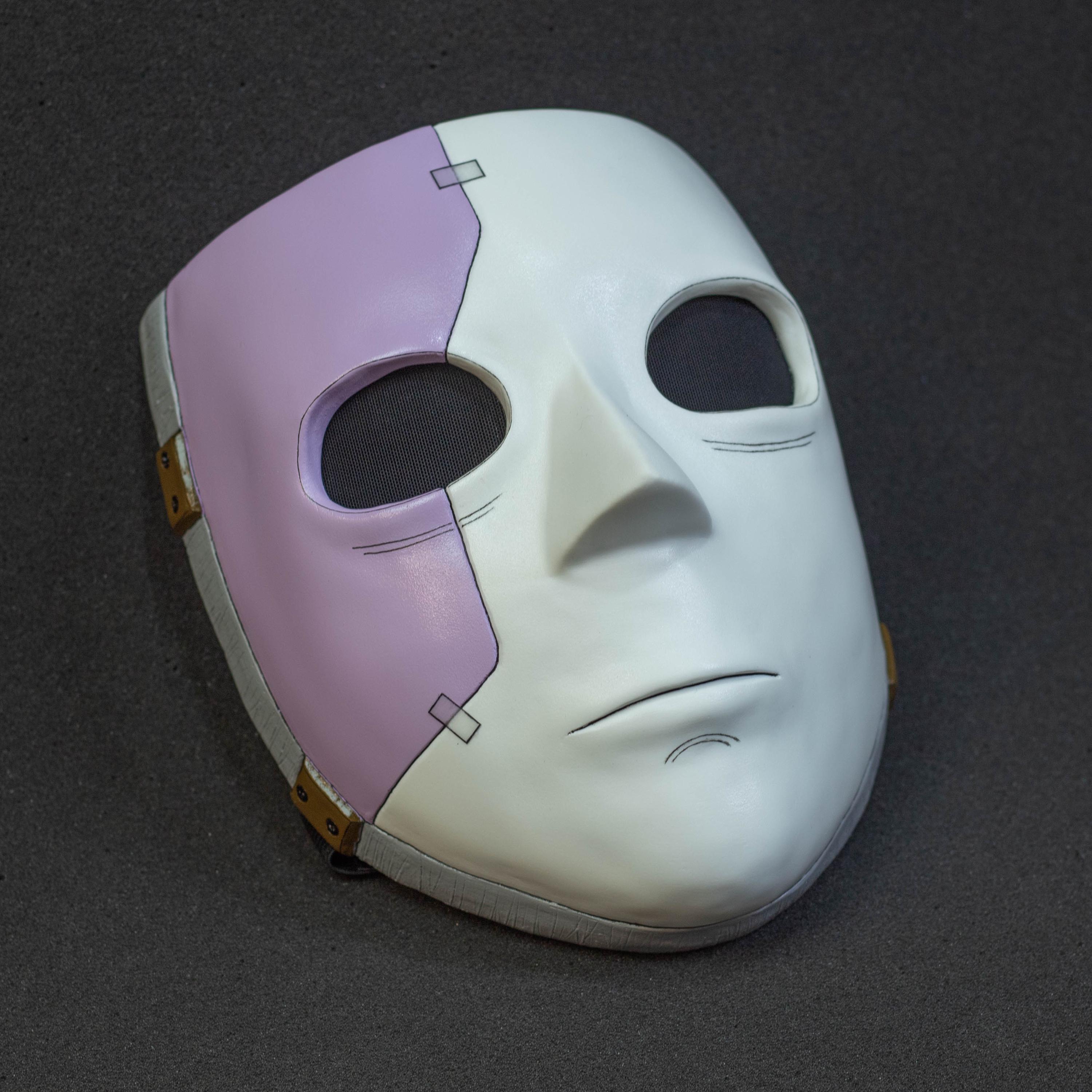 Sally Face Mask (prosthesis) Pale Pink for Cosplay - Etsy