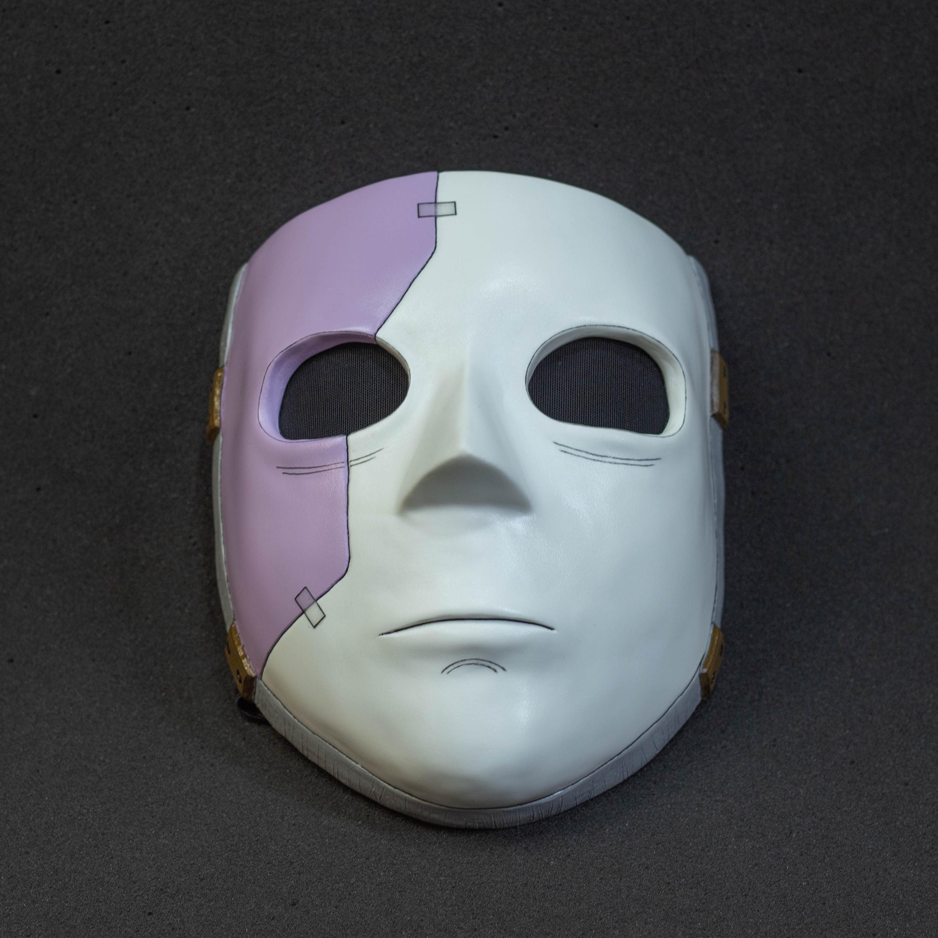 Sally Face Mask (prosthesis) Pale Pink for Cosplay - Etsy