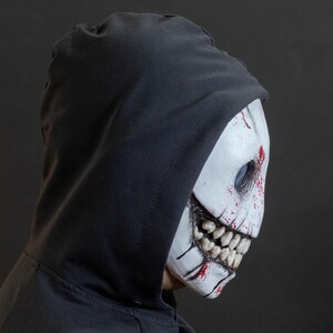 Smile Mask With Blood Splatters for Helloween or Cosplay Also Great ...