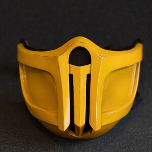Scorpion Mask MK11 Mortal Kombat 4 for Cosplay - Etsy