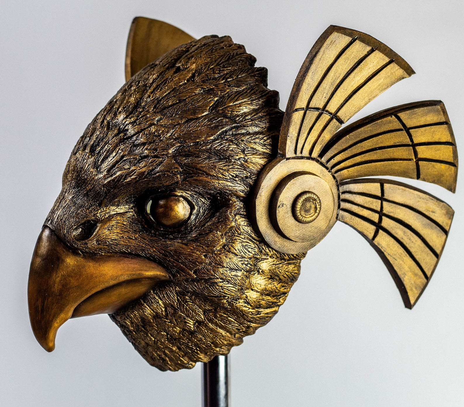 Horus Mask Gold Shape for Carnival or Masqarade - Etsy