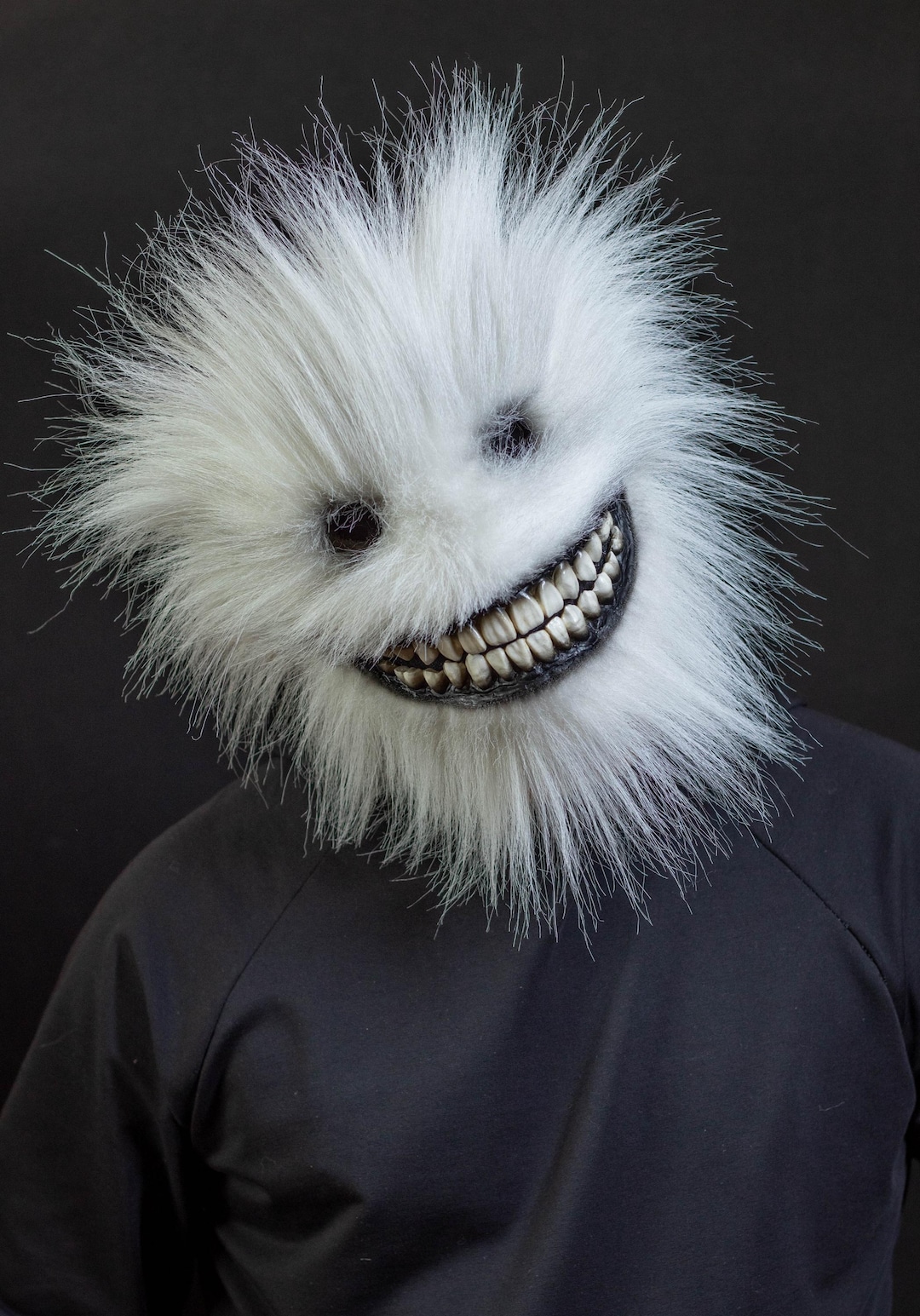 Smile Yeti Mask for Cosplay or Costume Party - Etsy