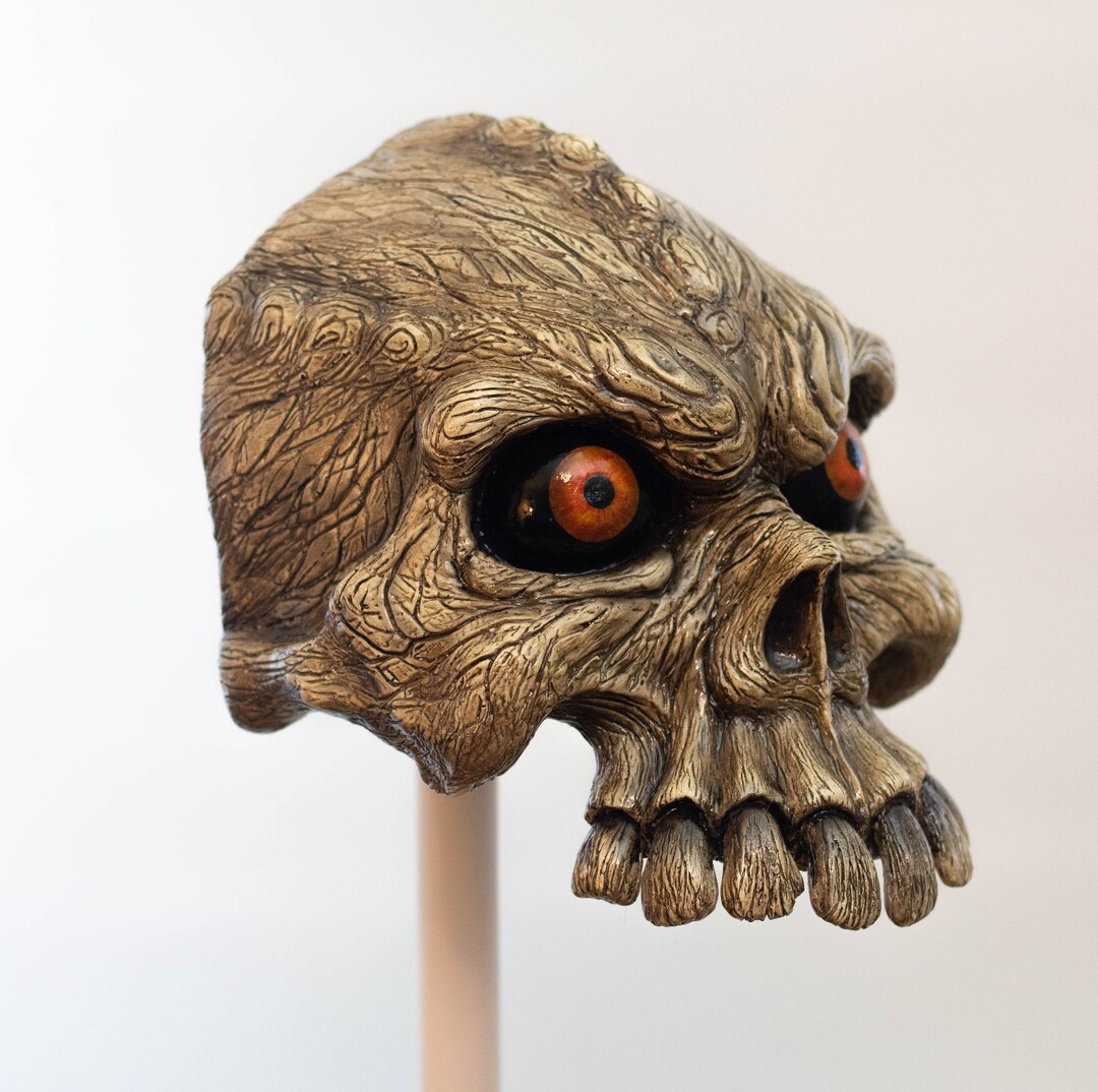 Demon Skull Mask Bone Teeth for Helloween Decor or Cosplay - Etsy