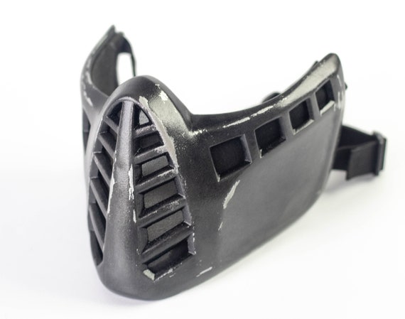 Scorpion Mask Black Style MK11 Classic for Cosplay | Etsy