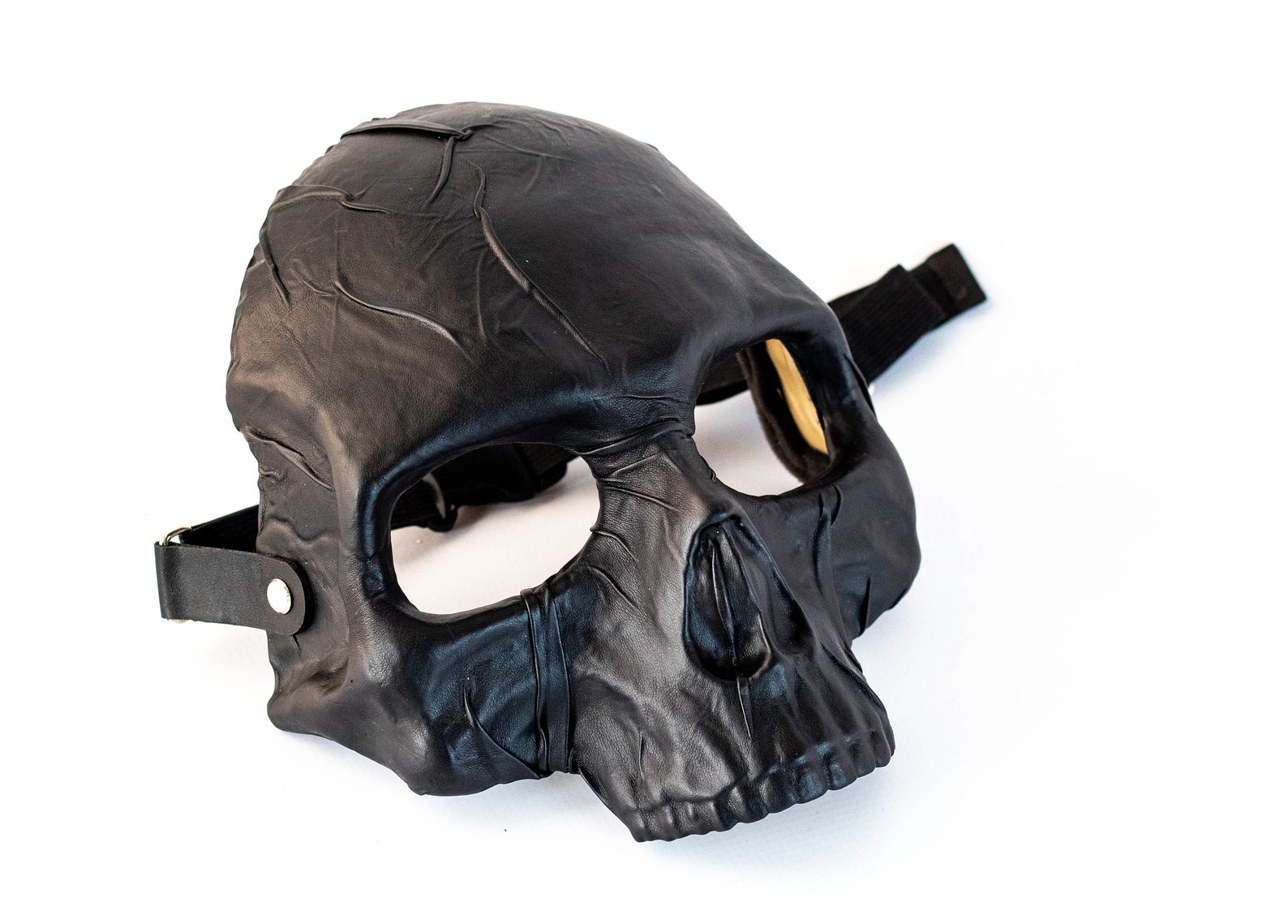 Skull Mask in leatherette | Etsy