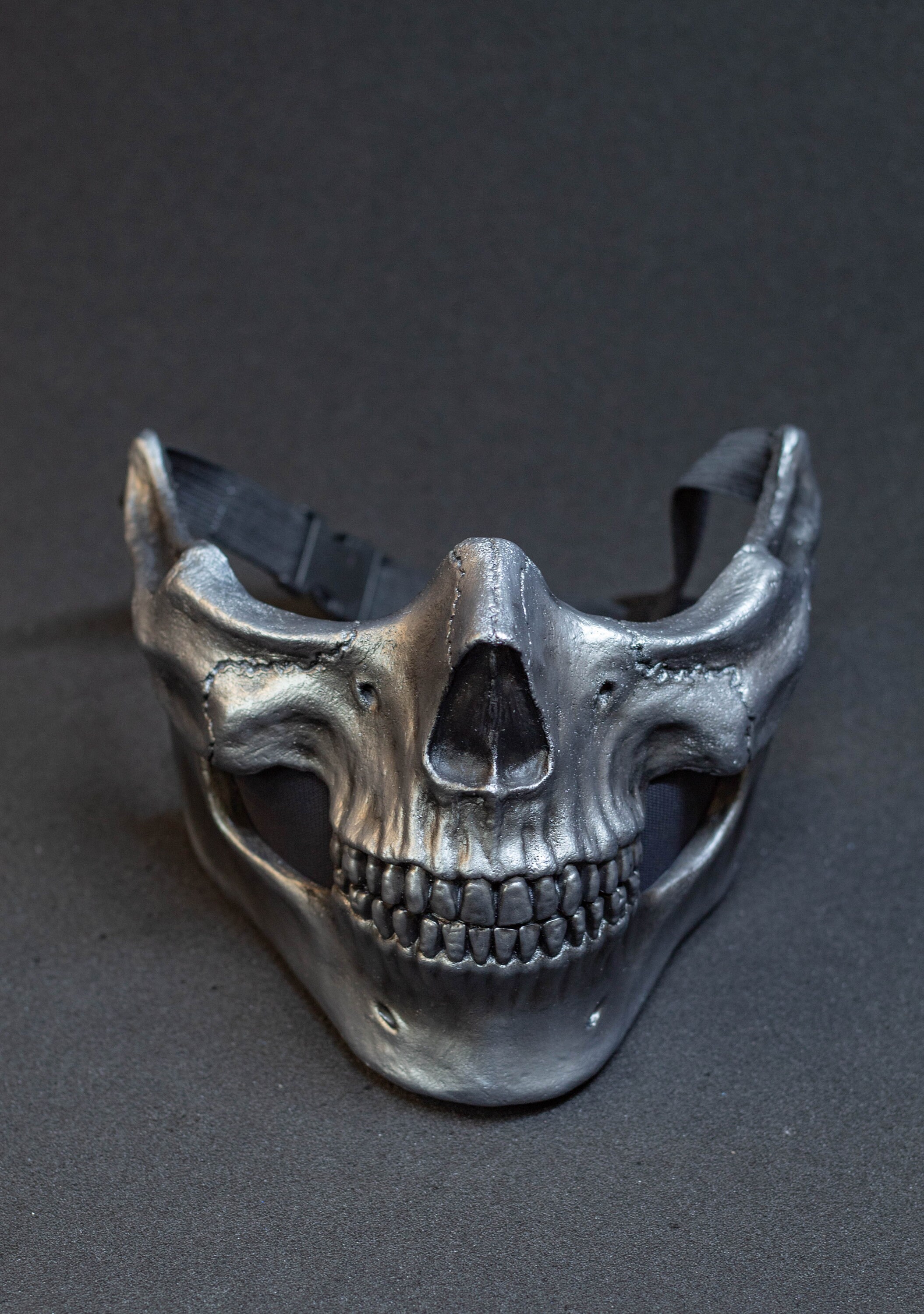 Skull Mask Lower Part Metal Shape - Etsy