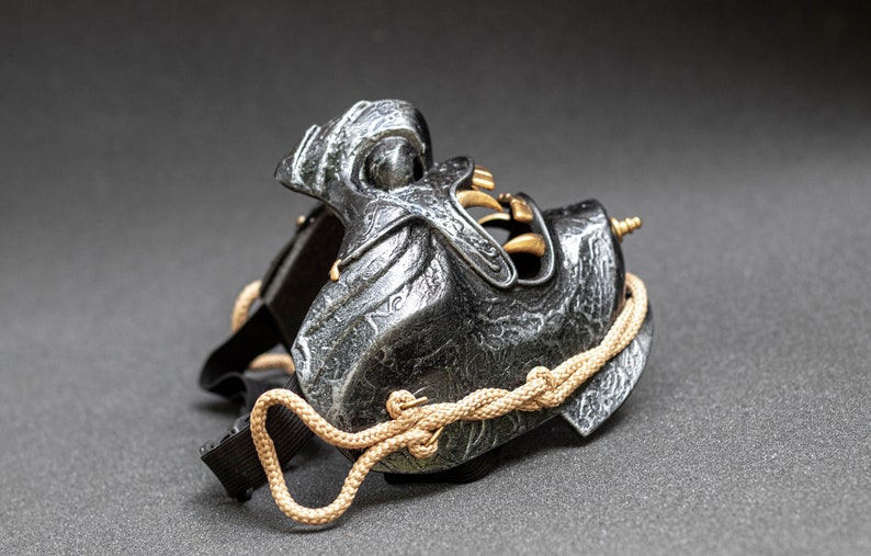 Ghost of Tsushima Mask. Demon Menpo Mask - Etsy