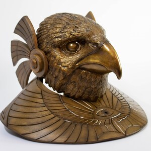 Horus Mask Gold Shape for Carnival or Masqarade - Etsy