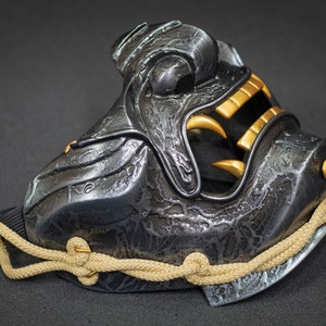 Ghost of Tsushima Mask . Menpo Demon Mask - Etsy