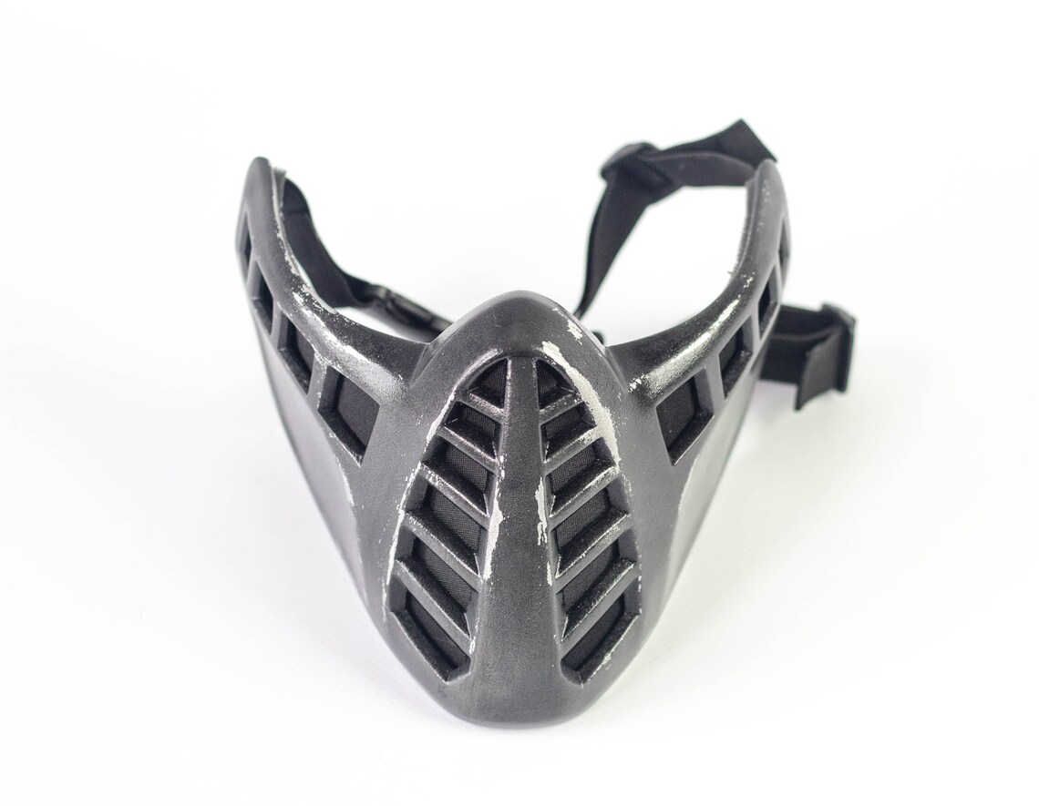 Scorpion Mask Black Style MK11 Classic for Cosplay | Etsy