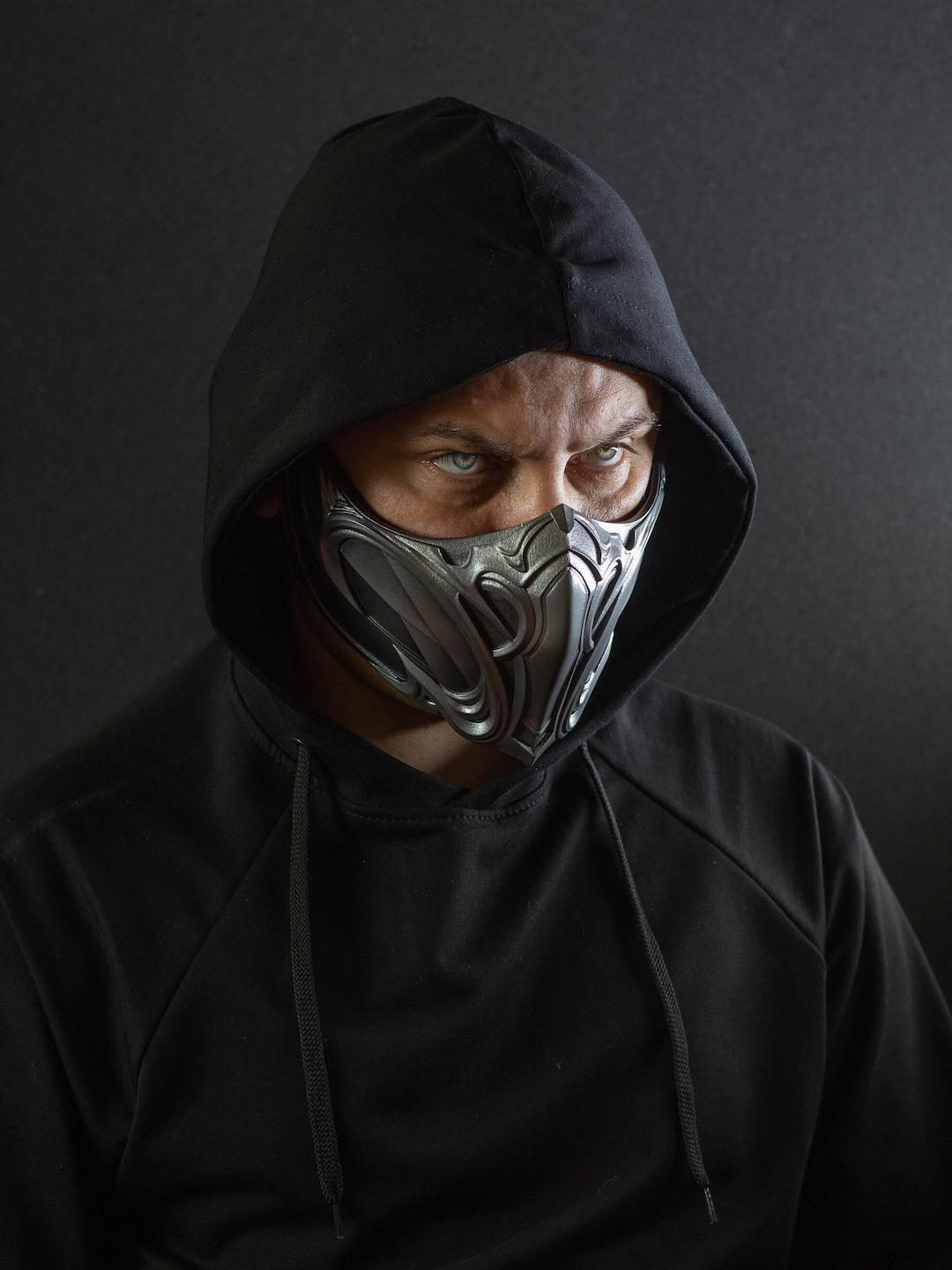 Sub Zero Mask From Mortal Kombat 1 Replica for Cosplay - Etsy
